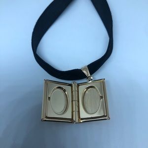 Nemesis Jewelry NYC | Jewelry | Vintage Book Locket Choker Gold Filled ...